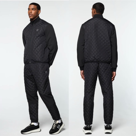 Sergio Tacchini | Other | Mens Sergio Tacchini Black White Quilted ...